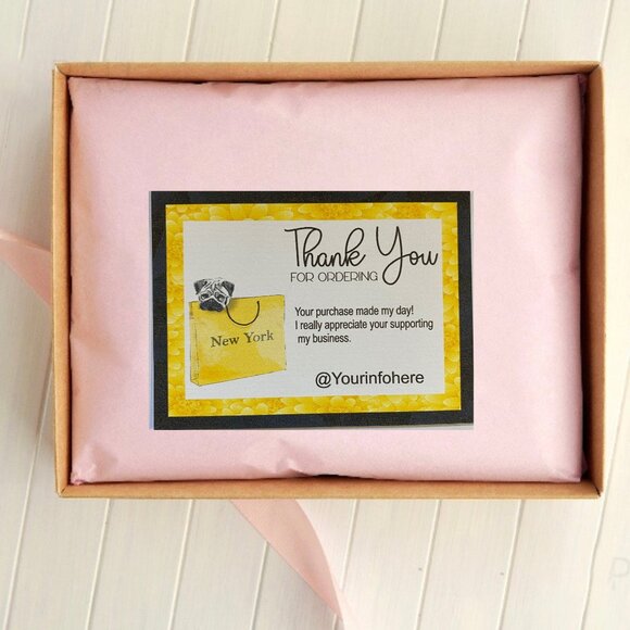 Office | Poshmark Thank You Cards Poshmark Thank You Note Insert ...